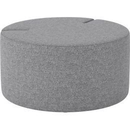 Nowy Styl NowyStyl Sitzpouf Tri.Ply M, modular, Blazer-Stoff, &oslash; 85 cm, grau