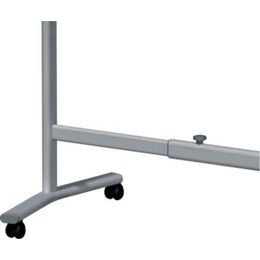 Franken Mobiles Stativ Pro Line Tafelsystem STM820, fahrbar, feststellbar, h&ouml;hen- und breitenverstellbar, 1450 - 2050 mm