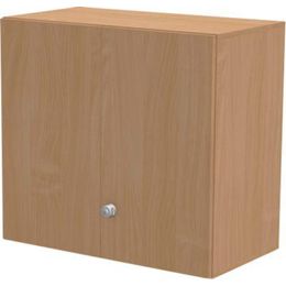 Sch&auml;fer Shop Sch&auml;fer Shop Genius Aufsatzschrank TETRIS WALL, 2 Ordnerh&ouml;hen, T&uuml;ranschlag rechts, B 800 x T 440 x H 740 mm,