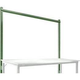 Manuflex Aufbauportal, Grundtisch STANDARD Arbeitstisch-/Werkbanksystem UNIVERSAL/PROFI, 2000 mm, resdagr&uuml;n