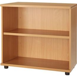 Sch&auml;fer Shop Sch&auml;fer Shop Select Anstellregal, aus Holz, 2 Fachb&ouml;den, B 800 mm x T 421 x H 750 mm, Buche
