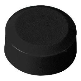 Rundmagnete Maul, Kunststoff & Metall, Feinstruktur, Haftkraft 170 g, &oslash; 15 x 7,5 mm, schwarz, 20 St&uuml;ck