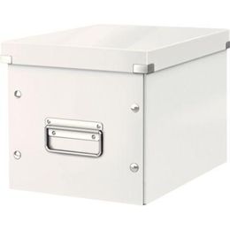 Leitz&reg; Aufbewahrungsbox Click + Store, f&uuml;r ovale/h&ouml;here Gegenst&auml;nde 260 x 240 x 260 mm, wei&szlig;