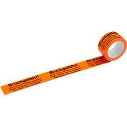Warn-Klebeband "Bruchgefahr", 6 Rollen