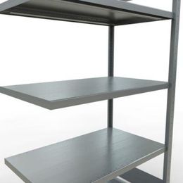 SCHULTE LAGERTECHNIK - Stecks.Anbaur.mit L&auml;ngenriegel - 2000x1000x600 mm, Typ 250 kg