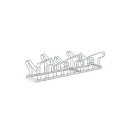 B&uuml;gelparker WSM, 2-seitig, f&uuml;r Reifen bis B 55 mm, B 1750 x T 3200 x H 500 mm, Stahl feuerverzinkt, 10 Einstellpl&auml;tze, zerlegt