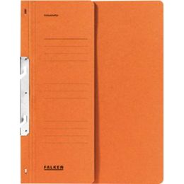 Falken Einhakhefter, DIN A4, halber Deckel, 1 St&uuml;ck, orange