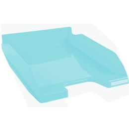 Briefablage Exacompta COMBO MIDI Aquarel, f&uuml;r Dokumente im Format A4+, stapelbar, Etikettenhalter, Kunststoff, pastellgr&uuml;n