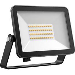 Dotlux LED-Strahler FLOORslim 30 W, 4000 K, IP65, schwarz