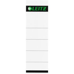Leitz&reg; Papier-R&uuml;ckenschilder, R&uuml;ckenbreite 80 mm, Einsteckschild, 10 St&uuml;ck