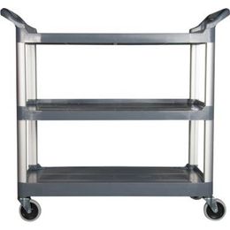 Rubbermaid X-TRA&trade; Mehrzweckwagen, offene Ausf&uuml;hrung, bis 135 kg, schwarz