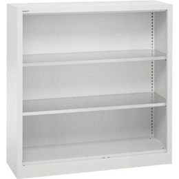 Sch&auml;fer Shop Sch&auml;fer Shop Select Regalschrank MS, 3 OH, B 1200 x T 400 x H 1215 mm, Stahlblech, Lichtgrau