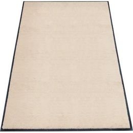 Schmutzfangmatte miltex Eazycare Style, eckig, antistatisch, UV-best&auml;ndig, waschbar, High-Twist-Nylon & Niltrilgummi, 1200 x 2000 mm, hellelfenbein