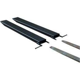 Bauer Gabelverl&auml;ngerung f&uuml;r Flurf&ouml;rderzeuge, offene Ausf&uuml;hrung, L 1800 x B 120 x 40 mm, schwarz