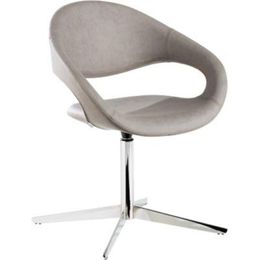 Drehsessel SAMBA, belastbar bis 200 kg, Sessel, grau