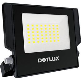 Dotlux LED-Strahler FLOOReco 30 W, 4000 K, IP66, schwarz