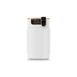 Luftreiniger ASECOS&reg; PURIFIAIR.620, H14 HEPA 5-in-1-Filtersystem, bis zu 620 m&sup3;/h, f&uuml;r Raumgr&ouml;&szlig;en bis 40 m&sup2;, 40 W, 5 L&uuml;ftungsstufen, mit Rollen, wei&szlig;