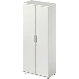 Sch&auml;fer Shop Sch&auml;fer Shop Pure Fl&uuml;gelt&uuml;renschrank Proplana, 5 Ordnerh&ouml;hen, Breite 800 mm, abschlie&szlig;bar, lichtgrau