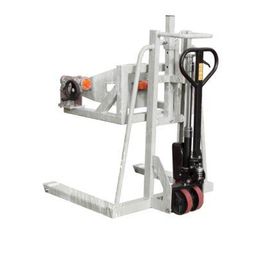 Fassheberoller Bauer FHR 600 F, Stahl, 360&deg; Drehbereich, f&uuml;r F&auml;sser bis 220 l, B 1125 x T 1200 x H 1330 mm, verzinkt