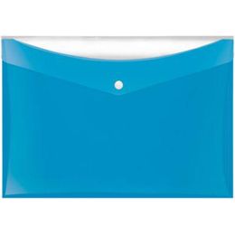 Dokumententasche Veloflex VELOCOLOR&reg;, DIN A4, Kunststoff, f&uuml;r ca. 100 Blatt, 6 St&uuml;ck, blau