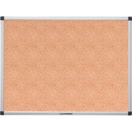 Korktafel Legamaster UNITE, waagerechte oder senkrechte Anbringung, B 600 x T 12,6 x H 450 mm, Naturkork, braun