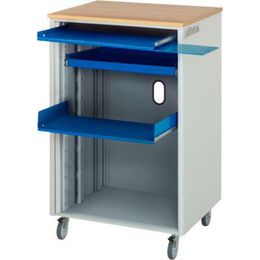 Rau Computer-Station adlatus Typ 2000, B 720 x T 660 x H 1100 mm, fahrbar