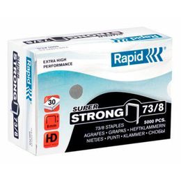Rapid SuperStrong Heftklammern 73/8, heftet von 10 bis 30 Blatt, 5.000 St&uuml;ck