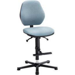 bimos Laborstuhl LEANOS 9131, Stoffpolster, Duotec grau