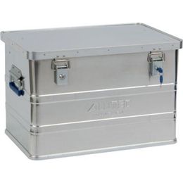 Transportbox ALUTEC CLASSIC 68, Aluminium, 68 l, L 575 x B 385 x H 375 mm, Zylinderschl&ouml;sser