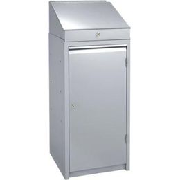Sch&auml;fer Shop Werkzeugschrank, mit Schreibpultaufsatz, wei&szlig;aluminium RAL 9006