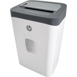 Aktenvernichter HP OneShred Auto 200CC, Sicherheitsstufe P-4, Partikelschnitt 4,3 x 12 mm, 200 Blatt, grau/wei&szlig;