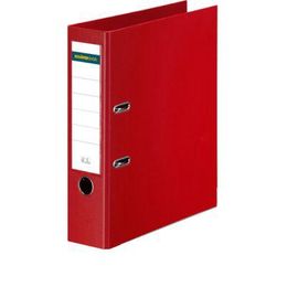 Sch&auml;fer Shop Ordner Sch&auml;fer Shop Select, DIN A4, R&uuml;ckenbreite 80 mm, Griffloch, auswechselbares R&uuml;ckenschild, Polypropylen, 1 St&uuml;ck, rot
