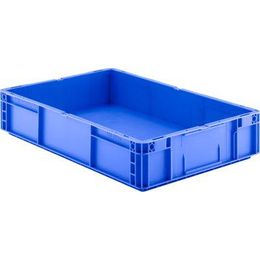 Sch&auml;fer Shop Euro Box Serie MF 6120, aus PP, Inhalt 21 L, Unterfassgriff, blau