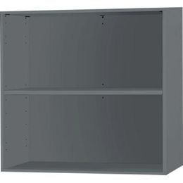 Sch&auml;fer Shop Sch&auml;fer Shop Select Anstell-/Aufsatzregal, 2 OH & 1 Fachboden, B 800 x T 420 x H 726 mm, graphit