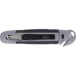 Westcott Sicherheitscutter mit Foliencutter, 18 mm, schwarz/grau