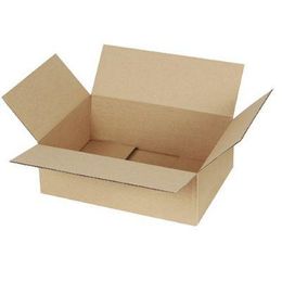 Faltkartons, 1-wellig, Feinwelle, B 300 x T 215 x H 140 mm, braun, 20 St&uuml;ck
