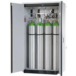 Druckgasflaschenschrank G-CLASSIC-30 Standard, Doppelfl&uuml;gelt&uuml;r, 4x 50 l Flaschen, B 1198 x T 616 x H 2050 mm