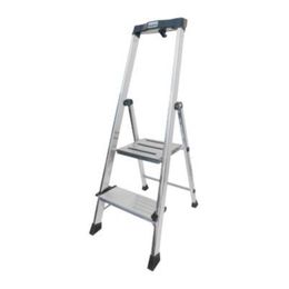 Krause Stufen-Stehleiter Safepro, 2 Stufen