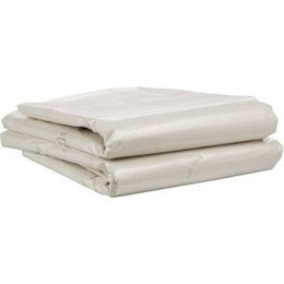 Deiss Abfalls&auml;cke, 500 l, St&auml;rke 40 &mu;, Recycling-LDPE, transparent, 50 St&uuml;ck