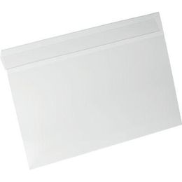 Durable Kennzeichnungstasche, Hard Cover, mit Falz, DIN A4 quer, B 297 x H 210 mm, transparent