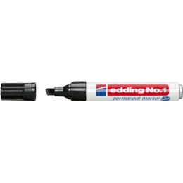 Edding No.1 permanent Marker, 1 St&uuml;ck, schwarz