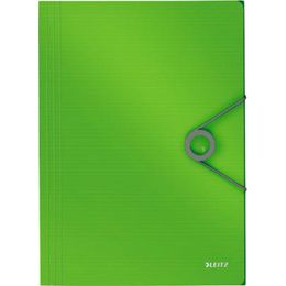 Eckspannermappe Leitz Solid, Format DIN A4, f&uuml;r bis zu 150 Blatt, hellgr&uuml;n