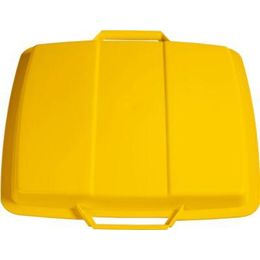 Graf Deckel f&uuml;r Abfallbeh&auml;lter 90 Liter, gelb