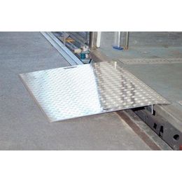 Aluminium-&Uuml;berfahrbr&uuml;cke, 750 x 1250 mm, Tragkraft 1200 kg