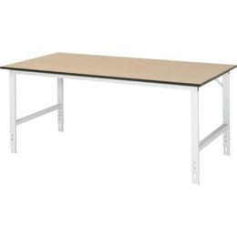 Rau Arbeitstisch, MDF-Platte, B 2000 x T 1000 x H 760-1080 mm