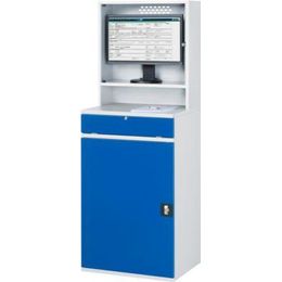Rau Computer-Schrank Typ 650-M65, B 650 x T 520 x H 1770 mm, station&auml;r
