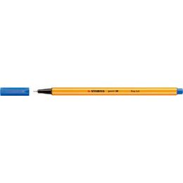 Stabilo Fineliner Point 88, 0,4 mm, 10 St&uuml;ck, blau