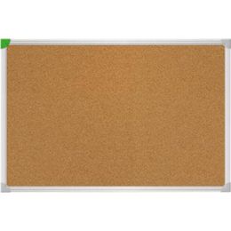 Franken Korktafel U-Act! Linie&reg;, Wandmontage im Hoch- & Querformat, Aluminiumrahmen, 800x1200 mm