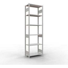 SCHULTE LAGERTECHNIK - Stecks.Grundr. mit L&auml;ngenriegel - 2500x750x400 mm, Typ 150 kg