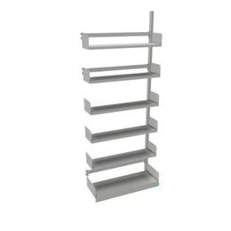 Kerkmann Variabo Freiarmregal, Anbaufeld, einseitig, 250 mm Fachbodentiefe, 1000 x 2500 mm